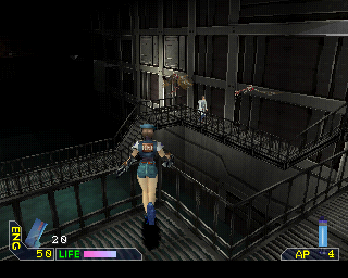 Screenshot of Chaos Break: Episode from "Chaos Heat" (PlayStation, 2000 ...