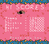 Screenshot of The Rugrats Movie (Game Boy Color, 1998) - MobyGames