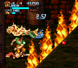 Screenshot of Iron Commando: Kōtetsu no Senshi (SNES, 1995) - MobyGames