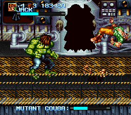 Screenshot of Iron Commando: Kōtetsu no Senshi (SNES, 1995) - MobyGames