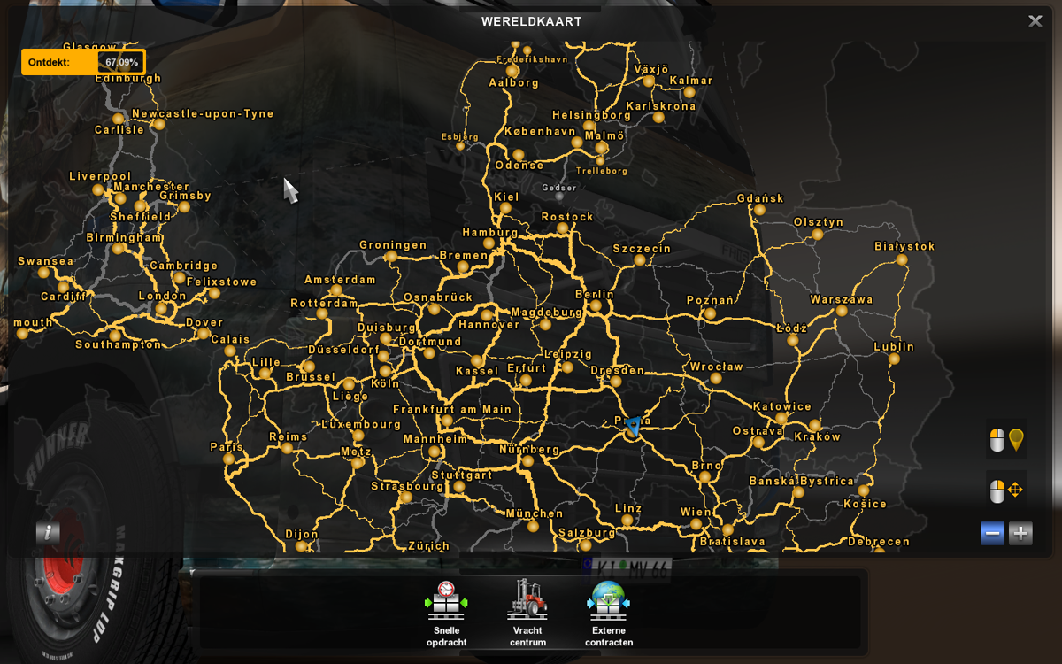 Screenshot of Euro Truck Simulator 2 (Windows, 2012) - MobyGames