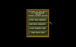 Screenshot of PowerMonger (Amiga, 1990) - MobyGames