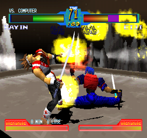 Screenshot of Battle Arena Toshinden 2 plus (PlayStation, 1996) - MobyGames