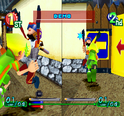 Screenshot of Gekitotsu Toma L'Arc: Tomarunner vs L'Arc-en-Ciel ...