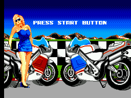 Screenshot of GP Rider (SEGA Master System, 1990) - MobyGames