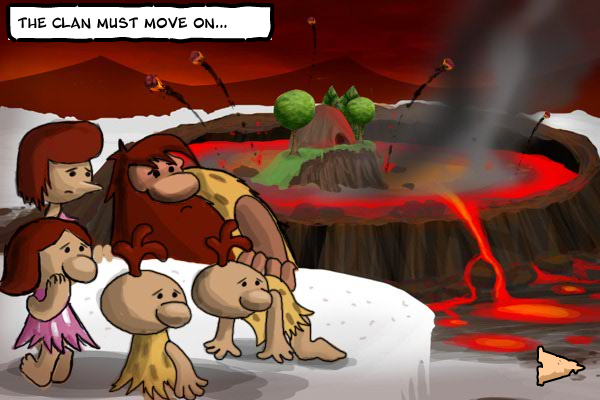 Screenshot of StoneAge Sam 2: The Ice Age (Browser, 2009) - MobyGames