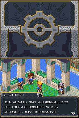 Screenshot of Lock's Quest (Nintendo DS, 2008) - MobyGames