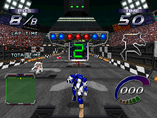 Screenshot of Running High (PlayStation, 1997) - MobyGames