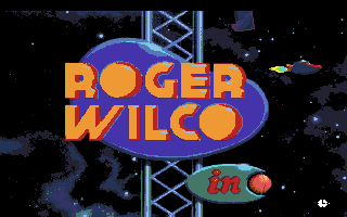 Screenshot of Space Quest I: Roger Wilco in the Sarien Encounter (Amiga ...