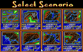 Screenshot of SimCity (Atari ST, 1989) - MobyGames