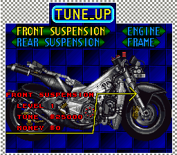 Screenshot of GP-1 (SNES, 1993) - MobyGames