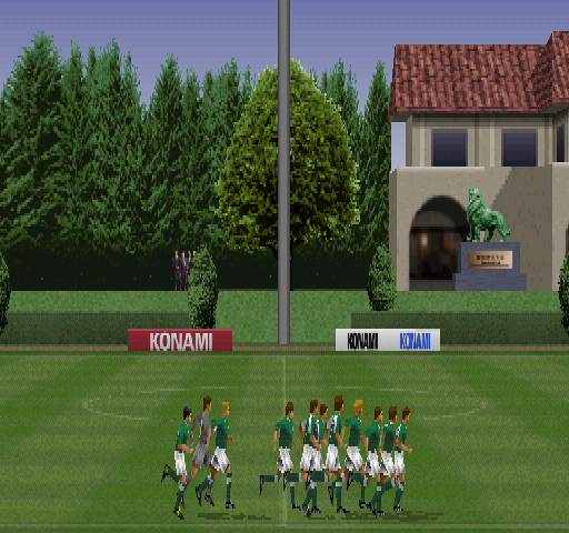 Screenshot of Pro Evolution Soccer (PlayStation, 2001) - MobyGames