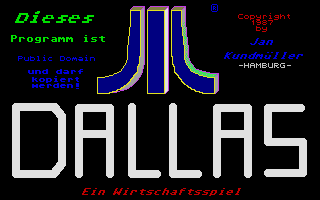 Dallas (1987) - MobyGames