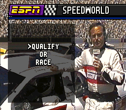 Screenshot of ESPN Speed World (SNES, 1994) - MobyGames