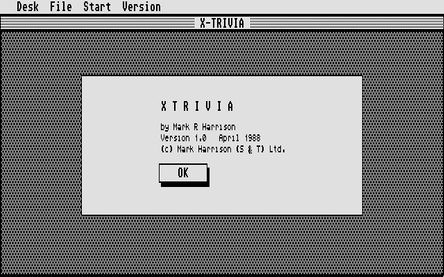 X-Trivia (1988) - MobyGames