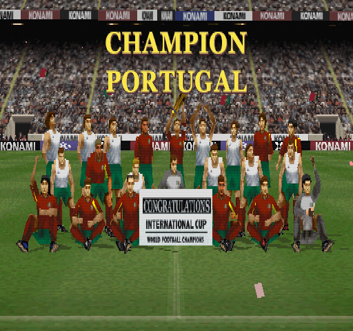 Screenshot of Pro Evolution Soccer (PlayStation, 2001) - MobyGames