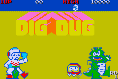 Screenshot of Namco Museum (Game Boy Advance, 2001) - MobyGames