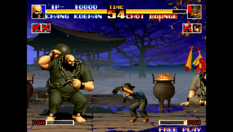 Screenshot of SNK Arcade Classics Vol. 1 (PSP, 2008) - MobyGames