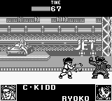Screenshot of World Heroes 2 JET (Game Boy, 1994) - MobyGames