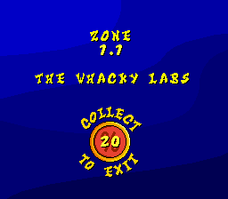 Screenshot of Frantic Flea (SNES, 1996) - MobyGames