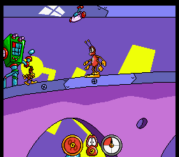 Screenshot of Frantic Flea (SNES, 1996) - MobyGames