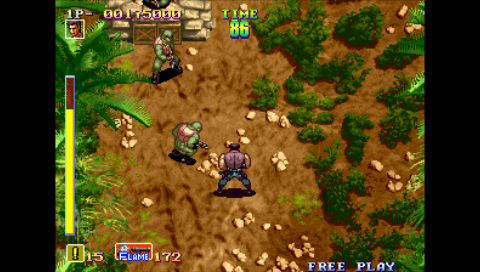 Screenshot of SNK Arcade Classics Vol. 1 (PSP, 2008) - MobyGames