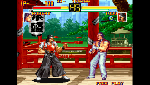 Screenshot of SNK Arcade Classics Vol. 1 (PSP, 2008) - MobyGames