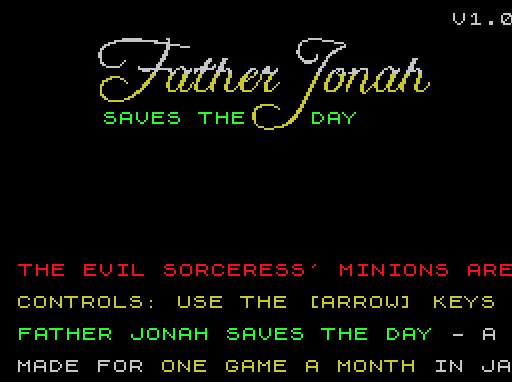 Father Jonah Saves the Day (2013) - MobyGames