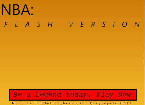 NBA 2K10 Basketball: Flash Version screenshots - MobyGames