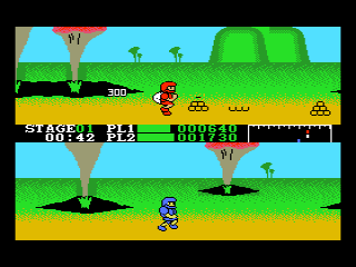 Screenshot of Super Runner (MSX, 1987) - MobyGames