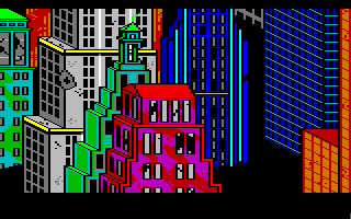 Screenshot of Manhunter: New York (Amiga, 1988) - MobyGames