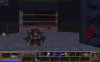 Screenshot of Eradicator (DOS, 1996) - MobyGames