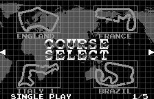 Screenshot of Final Lap 2000 (WonderSwan, 2000) - MobyGames