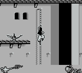 Screenshot of Disney's Aladdin (Game Boy, 1993) - MobyGames