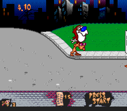 Screenshot of The Ren & Stimpy Show: Time Warp (SNES, 1994) - MobyGames