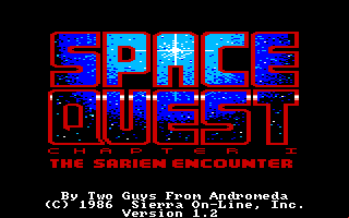 Space Quest: Chapter I - The Sarien Encounter screenshots - MobyGames