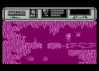Screenshot of Starquake (Atari 8-bit, 1985) - MobyGames