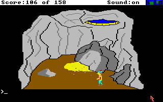 Screenshot of King's Quest (Amiga, 1984) - MobyGames