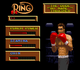 Screenshot of Boxing Legends of the Ring (SNES, 1993) - MobyGames