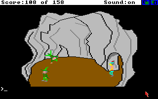 Screenshot of King's Quest (Amiga, 1984) - MobyGames