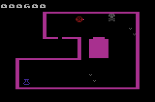 Screenshot of Venture II: The Abysmal Abyss (Atari 2600, 2001) - MobyGames