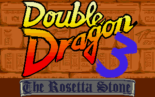 Screenshot of Double Dragon 3: The Rosetta Stone (Atari ST, 1990) - MobyGames