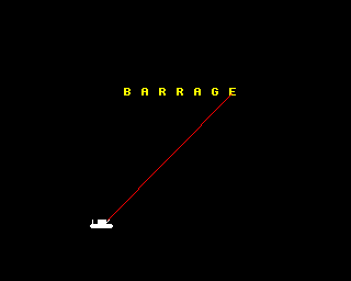 Barrage (1982) - MobyGames