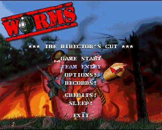 Screenshot of Worms (Amiga, 1995) - MobyGames