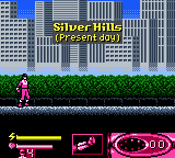Screenshot of Saban's Power Rangers: Time Force (Game Boy Color, 2001 ...
