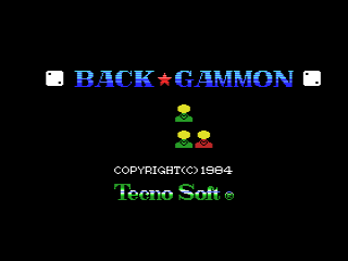 Backgammon (1984) - MobyGames