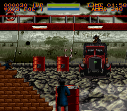 Screenshot of The Untouchables (SNES, 1994) - MobyGames
