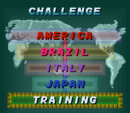 Screenshot of Dig & Spike Volleyball (SNES, 1992) - MobyGames