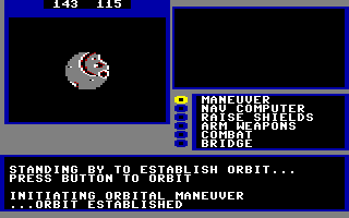 Screenshot of Starflight (Commodore 64, 1986) - MobyGames