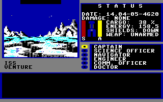 Screenshot of Starflight (Commodore 64, 1986) - MobyGames